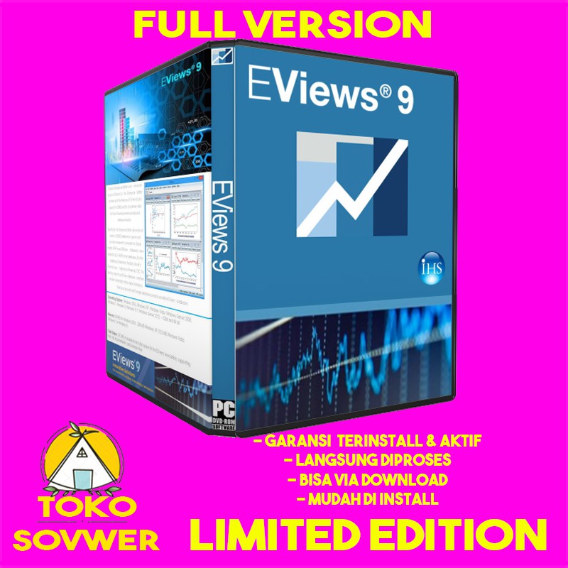Jual EViews 9 Enterprise Edition LIFETIME - FULL VERSION GARANSI AKTIF | Shopee Indonesia