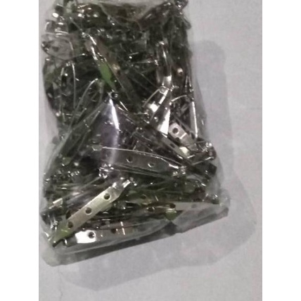 Jual Peniti name tag besi 38mm isi 144pcs !! | Shopee Indonesia