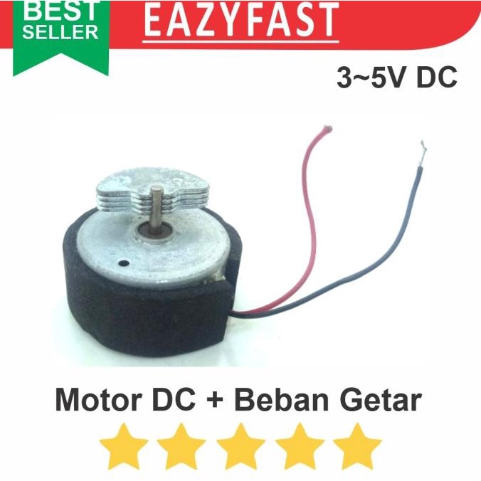 Jual Motor Dinamo DC Mini DVD CD 5V 3V Mainan + Vibrator Getar Bekas Second efst90 Ayo Order ...