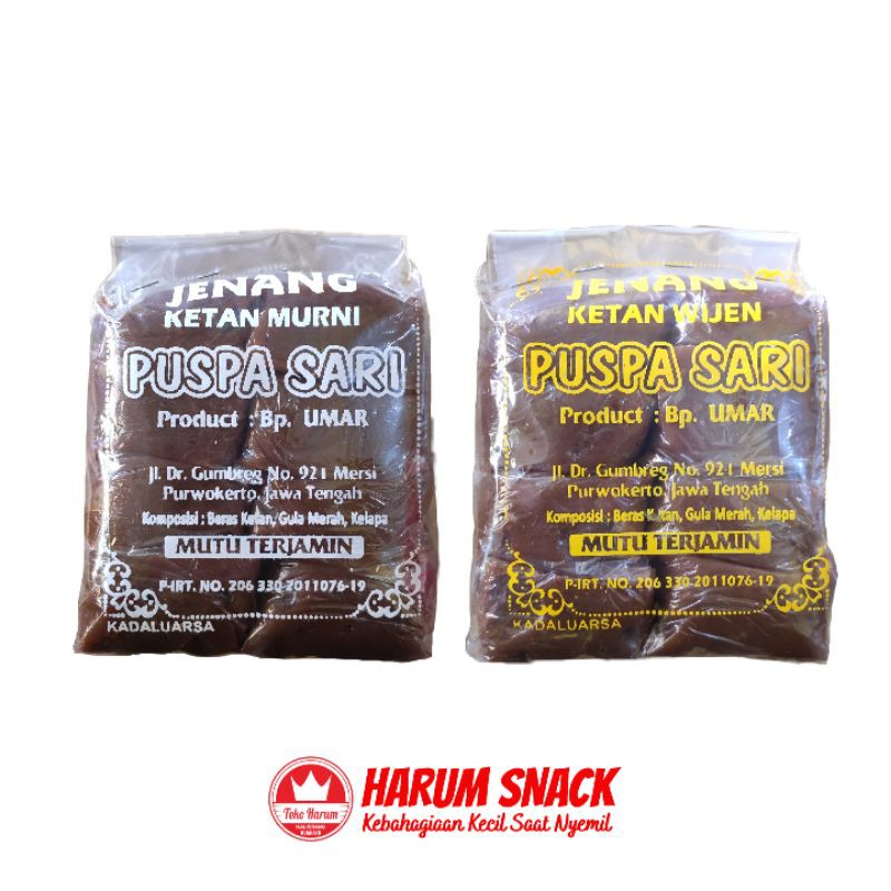 Jual JENANG KETAN MURNI & WIJEN PUSPASARI [Harum Snack Official ...