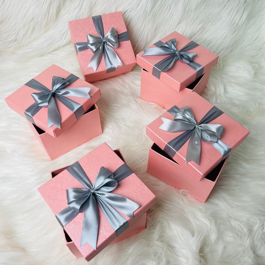 Jual Kotak Kado Box Kado Kotak Hadiah Gift Box Ekslusif Pita Pink ...