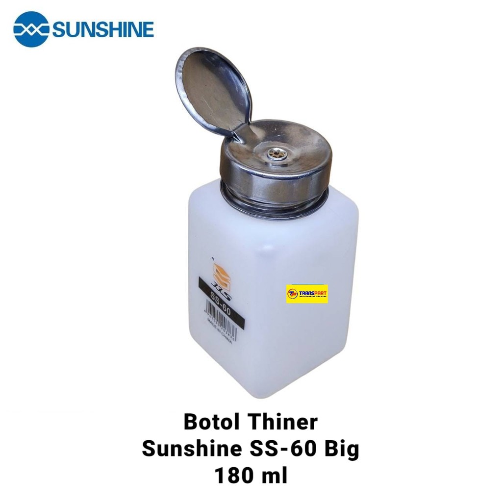 Jual Botol Thinner SUNSHINE SS-60 BIG 180ml | Shopee Indonesia