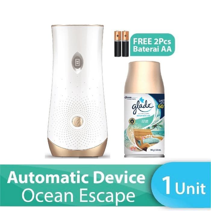 Jual Glade Automatic Device Ocean Escape 146 gr | Shopee Indonesia