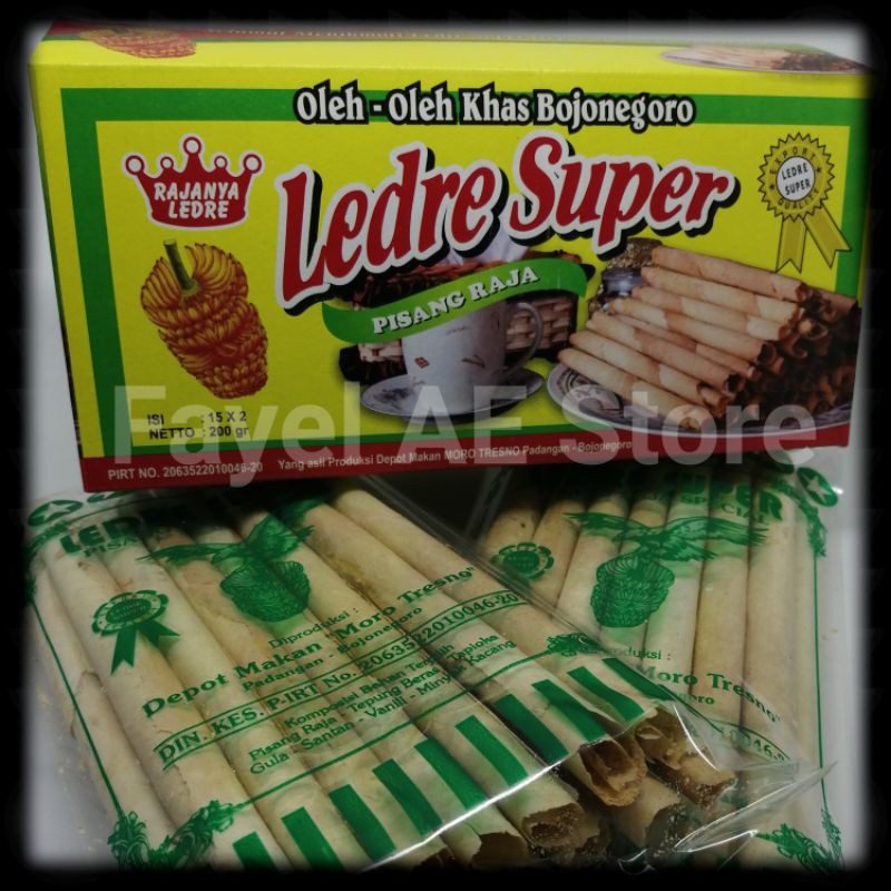 Jual (200grm) LEDRE SUPER asli Depot MORO TRESNO Padangan RAJANNYA LEDRE PISANG RAJA Khas ...