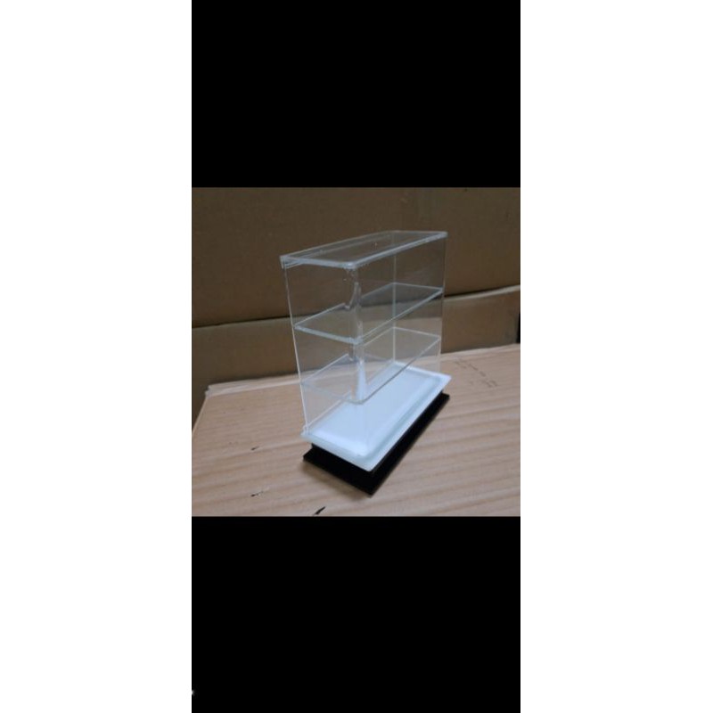 Jual Akrilik showcase / box sliding/ miniatur organizer | Shopee Indonesia