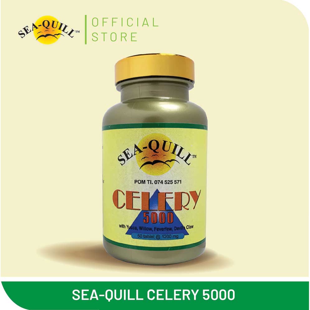 Jual Sea Quill Super Cellery 5000 60 tabs | Shopee Indonesia