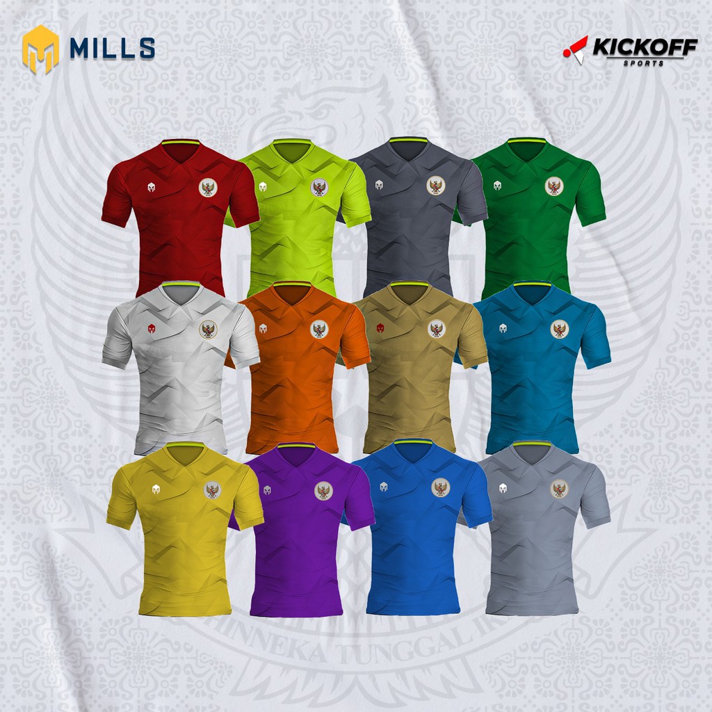 Jual MILLS JERSEY TIMNAS GARUDA INDONESIA TRAINING KIT 2020 | Shopee ...