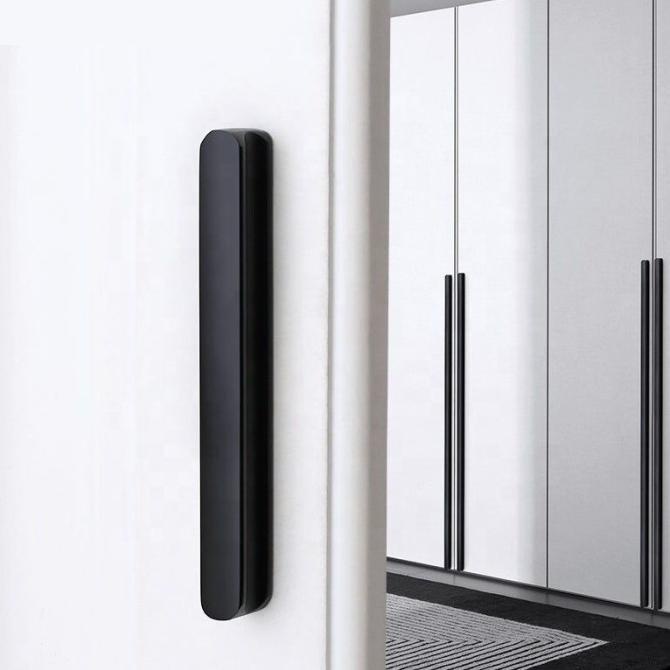 Jual $$] [Super Panjang] Handle Hitam Black Gagang Lemari Profil Batang ...