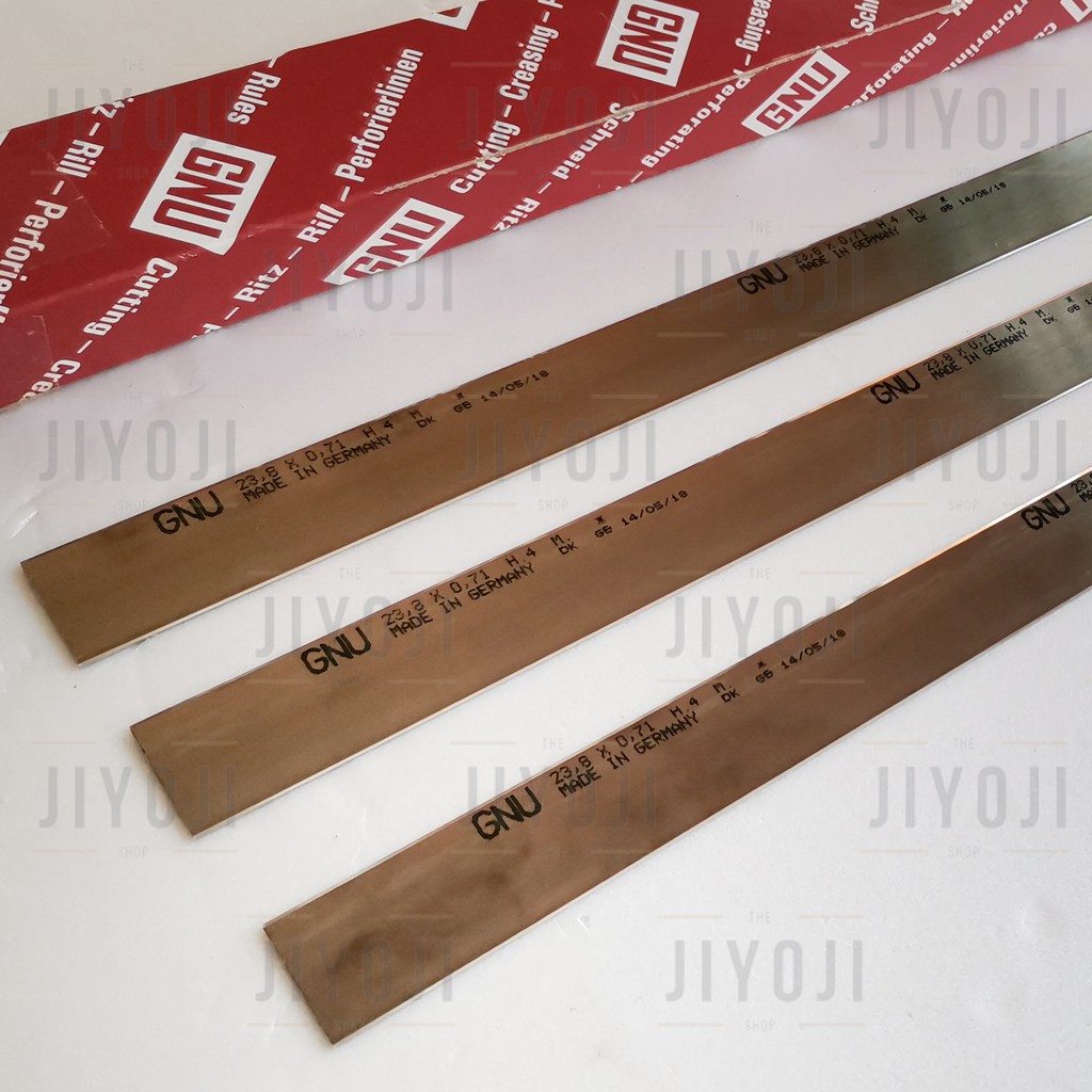 Jual Pisau Pond GNU Cutting Rules Tebal 3pt 1.05mm H3 Batangan 1meter ...