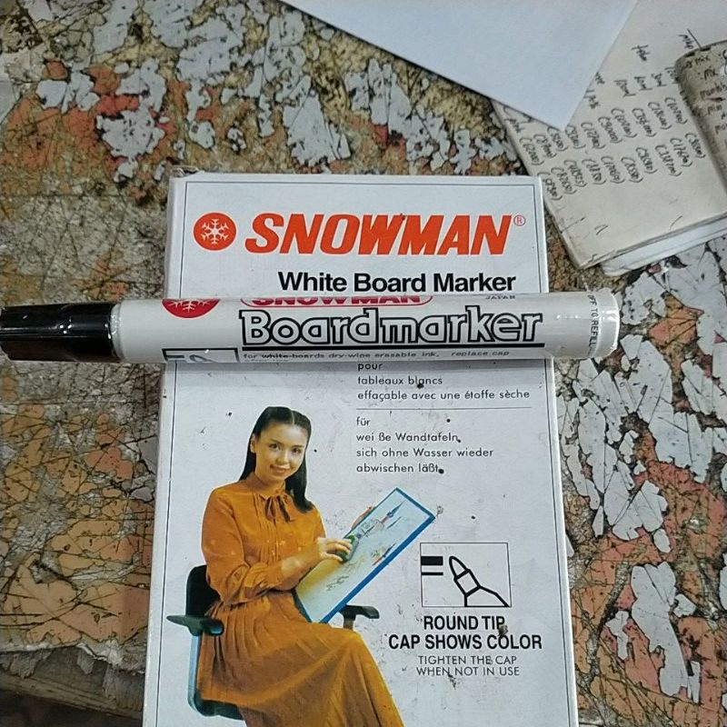 Jual SPIDOL SNOWMAN BESAR BUAT PAPAN TULIS ,PER PCS. | Shopee Indonesia