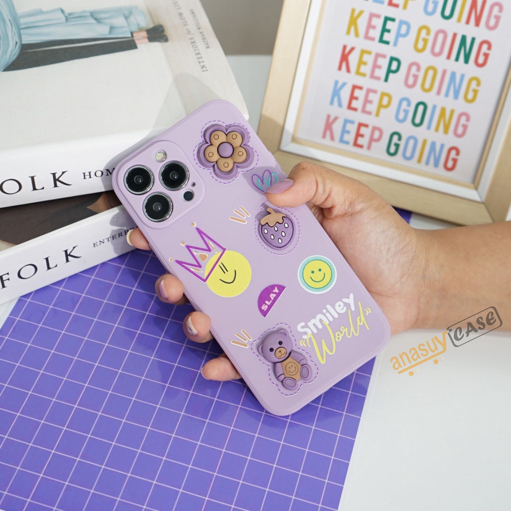 Jual Softcase Macaron 3D Karakter Timbul SAMSUNG A02 A02S A03 A03 CORE A03S A10 A10S A11 A12 A20 ...