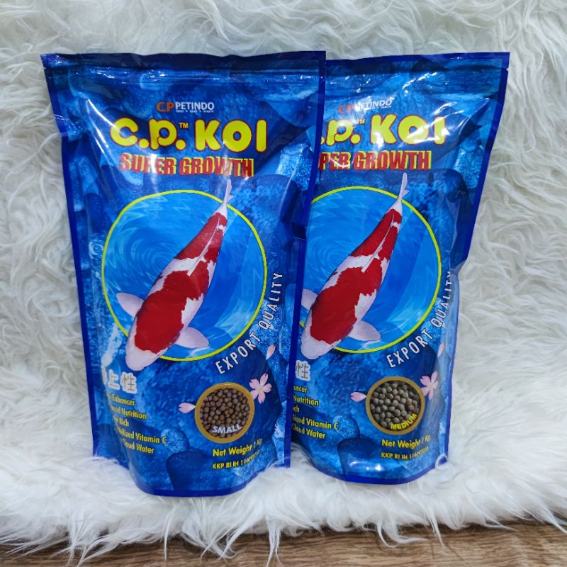 Jual CP Koi Super Growth 1 kg - Makanan Ikan Koi | Shopee Indonesia