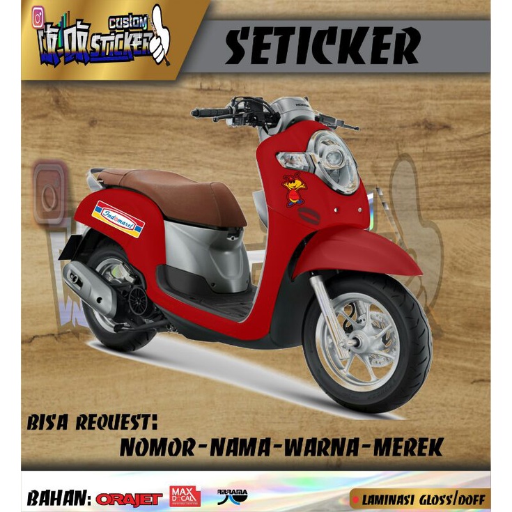 Jual STICKER MOTOR CUSTOM INDOMARET.BISA CUSTOM YG LAIN ATAU PUNYA ...