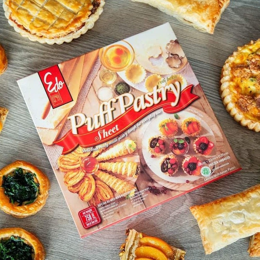 Jual Edo Puff Pastry Sheet 750gr | Shopee Indonesia