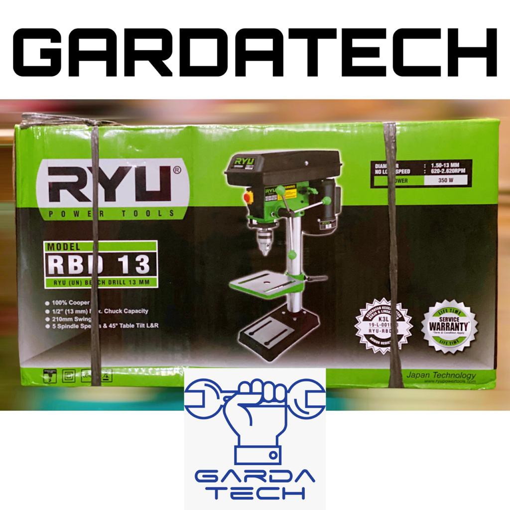 Jual Bor Duduk Bench Drill RYU RBD 13mm | Shopee Indonesia