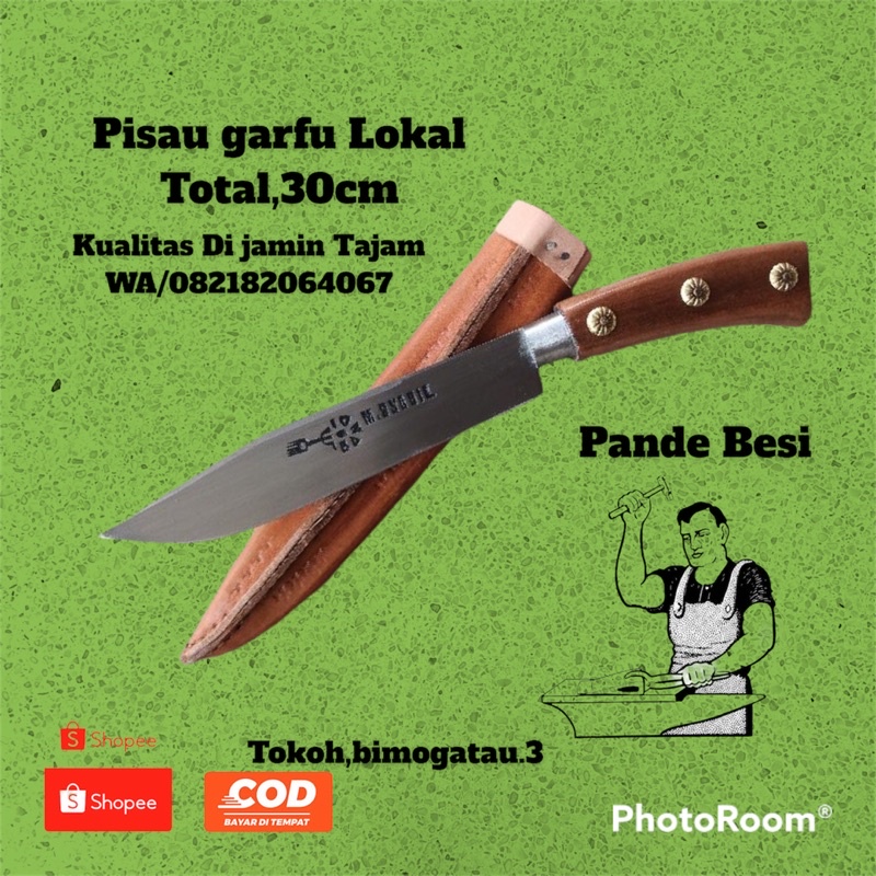 Jual Pisau garfu/Lokal,panjang,total,30cm | Shopee Indonesia