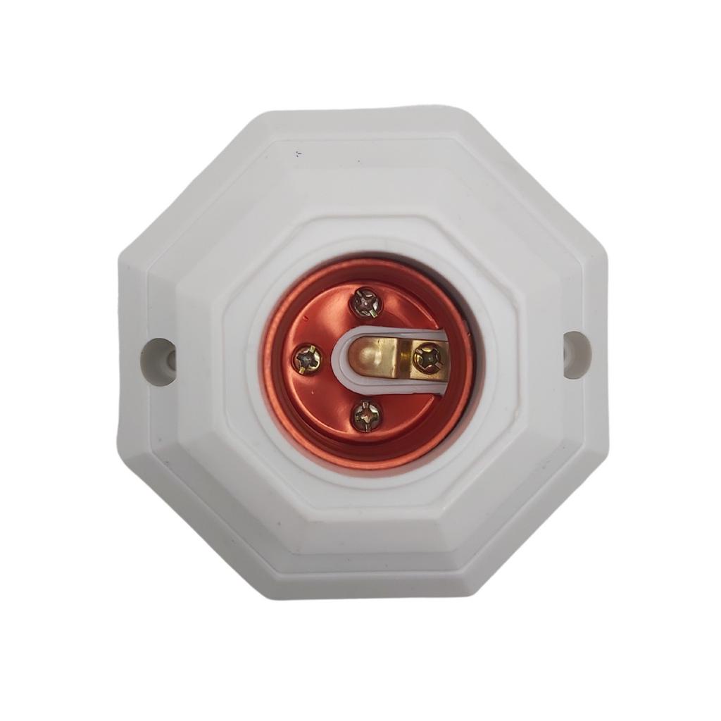 Jual Fitting Plafon SOK Segi 8 Fitting Duduk Fitting Lampu Dudukan ...