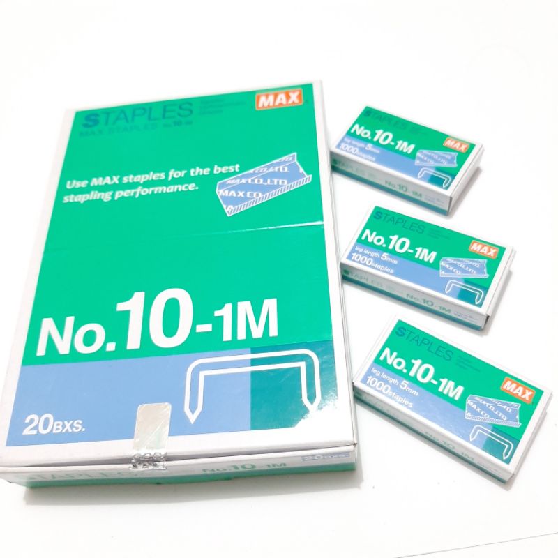 Jual ISI STAPLER / STAPLES MERK JOYKO & MAX 1 PACK | Shopee Indonesia