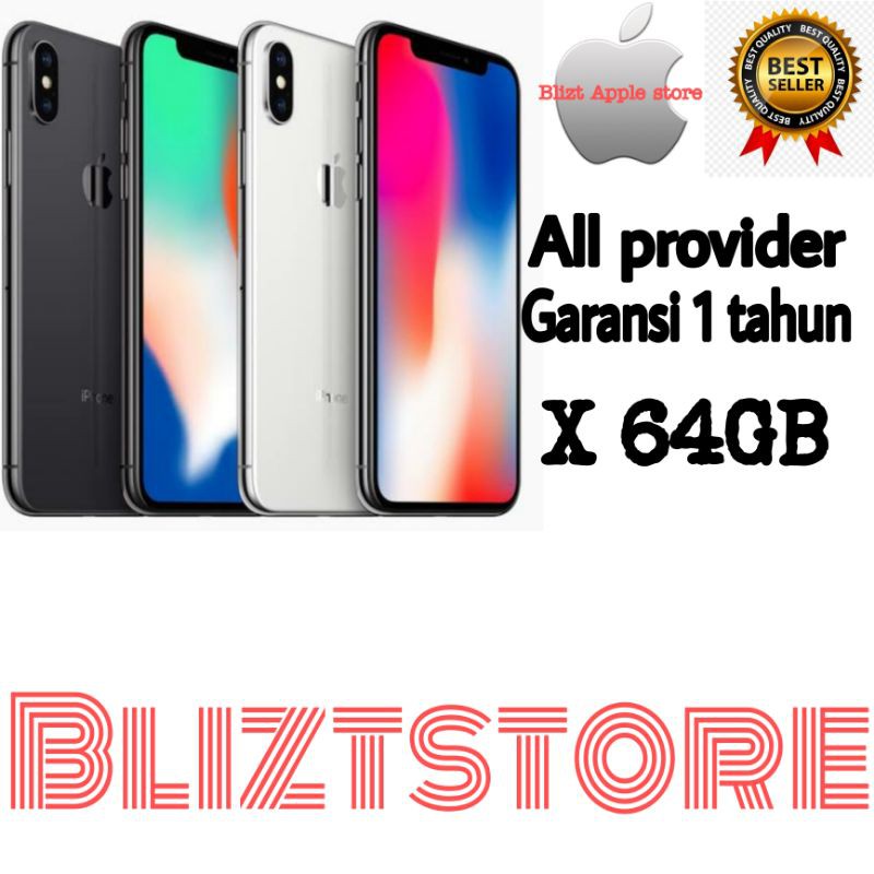 Jual iPhone X 64GB All Sim Silent Fullset Original100% Second Mulus Normal Bekas No ID 3utools ...