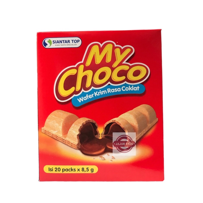 Jual SIANTAR TOP MY CHOCO BOX isi 20 WAFER ROLL MY CHOCO | Shopee Indonesia