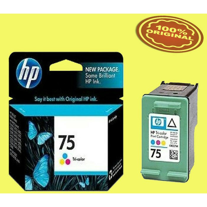 Jual TINTA HP INK 75 WARNA ORIGINAL | Shopee Indonesia