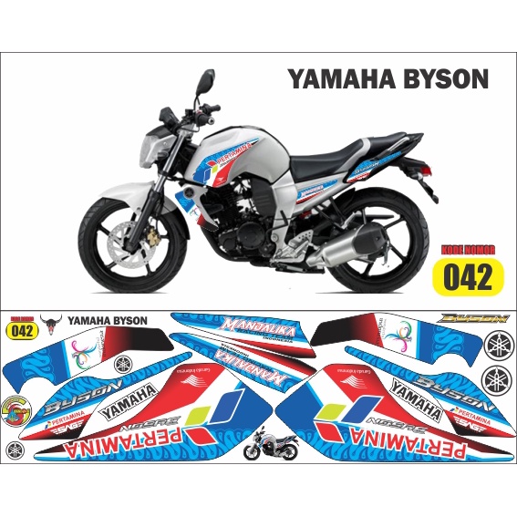 Jual STRIPING BYSON /LAMA/ STOCK DECAL BYSON LAMA / STIKER BYSON 150 ...