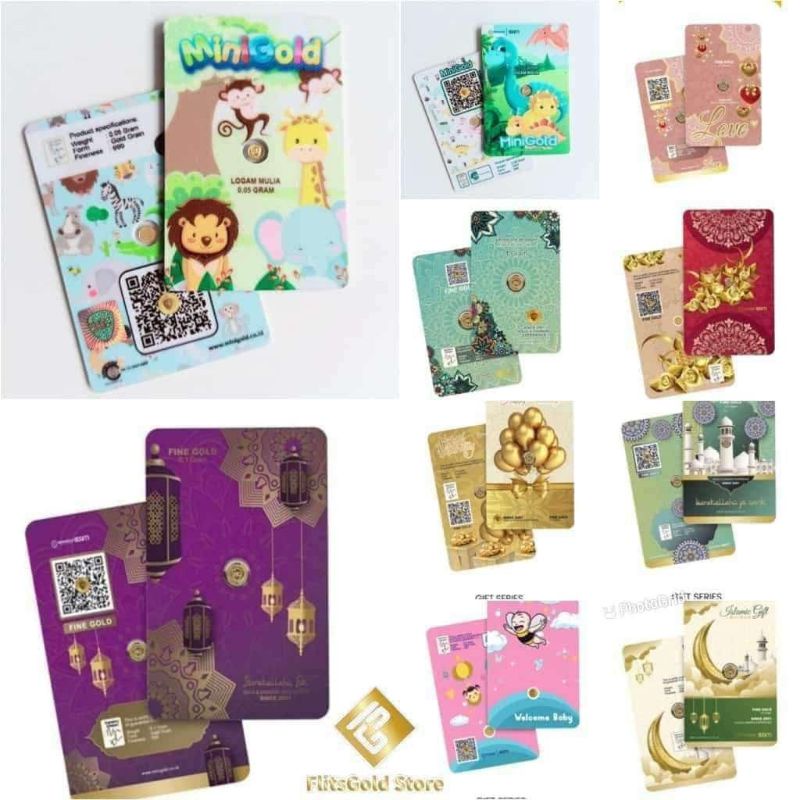 Jual Minigold Gift Series 0.05 0,05 Gram Emas Mini Murni 24 Karat ...