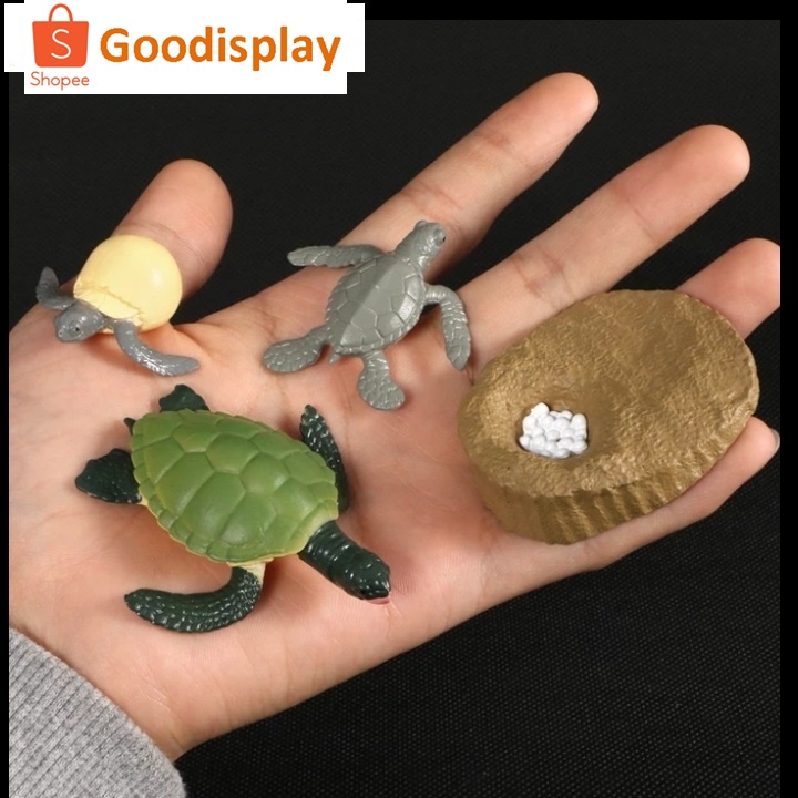 Jual aneka mainan edukasi siklus hidup hewan binatang animal figure ...