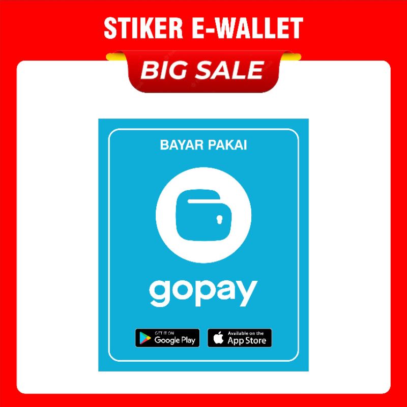 Jual Stiker Gopay Vinyl | Shopee Indonesia