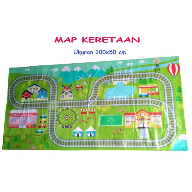 Jual Map tracking kereta keretaan track jalur kereta mainan lego block ...