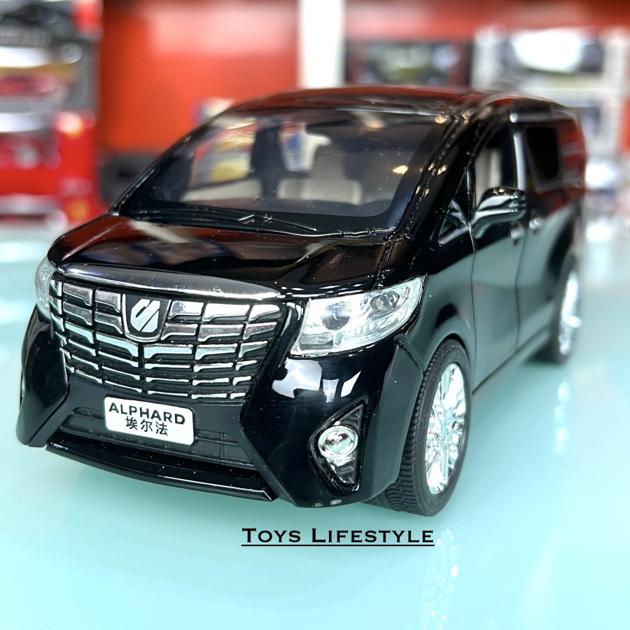 Jual Mainan Mobil Diecast XLG Alphard 1:24 (BAGUS) | Shopee Indonesia