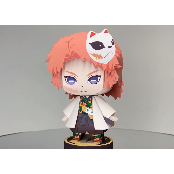 Jual Chibi Sabito Kimetsu No Yaiba Demon Slayer Papercraft | Shopee ...