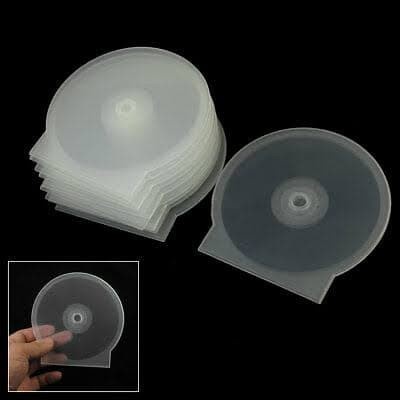 Jual Casing Case Kotak CD Plastik Bulat Bening Transparan Case CD/DVD ...