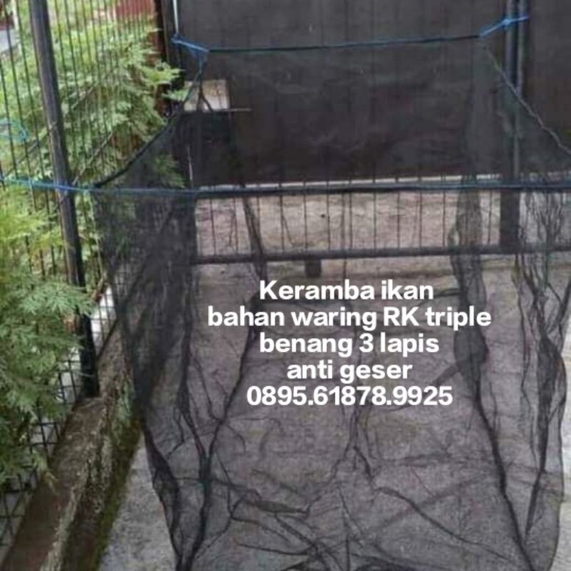 Jual keramba ikan waring 0.5m x 5m x 0.5m keramba jaring apung tambak ... Jual keramba ikan waring 0.5m x 5m x 0.5m keramba jaring apung tambak ...