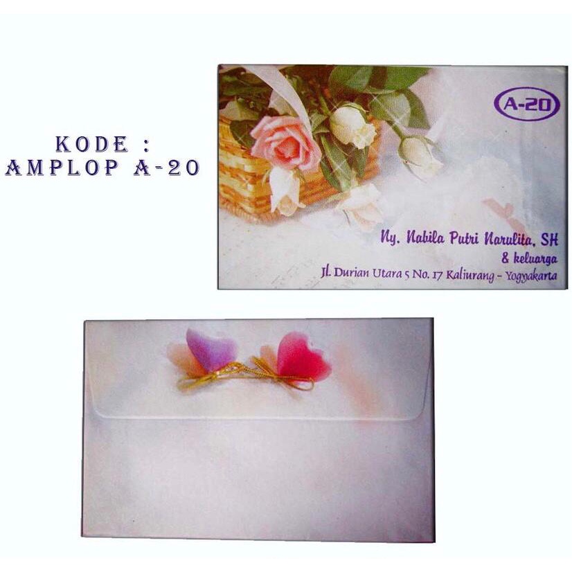 Jual amplop kecil (nama/Nyumbang/custom) | Shopee Indonesia