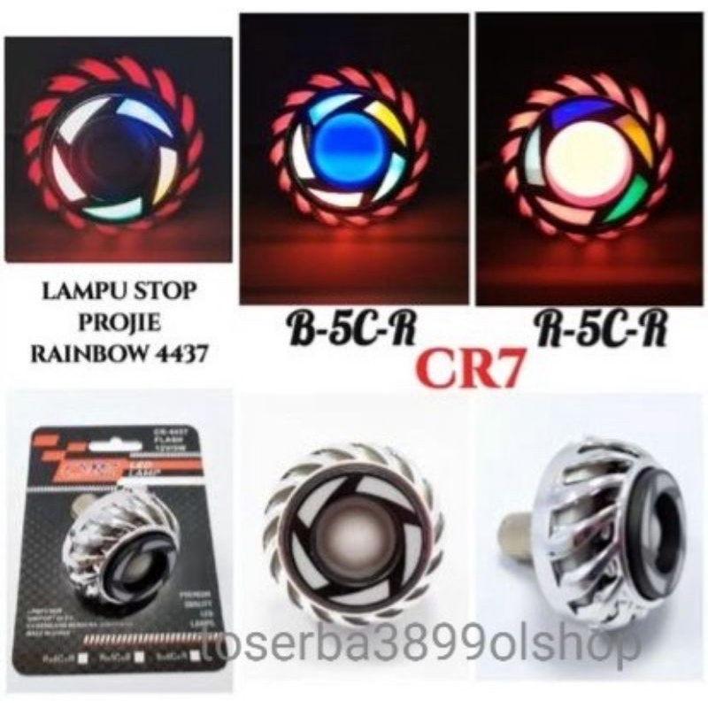 Jual Lampu stop rem projie led flas runing bulat dan running spiral ...