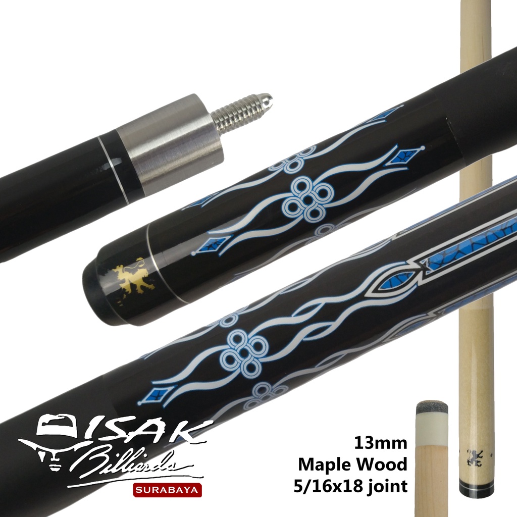 Jual Adam II Pool Cue Series 01 - Premium Maple Stick Billiard Stik ...