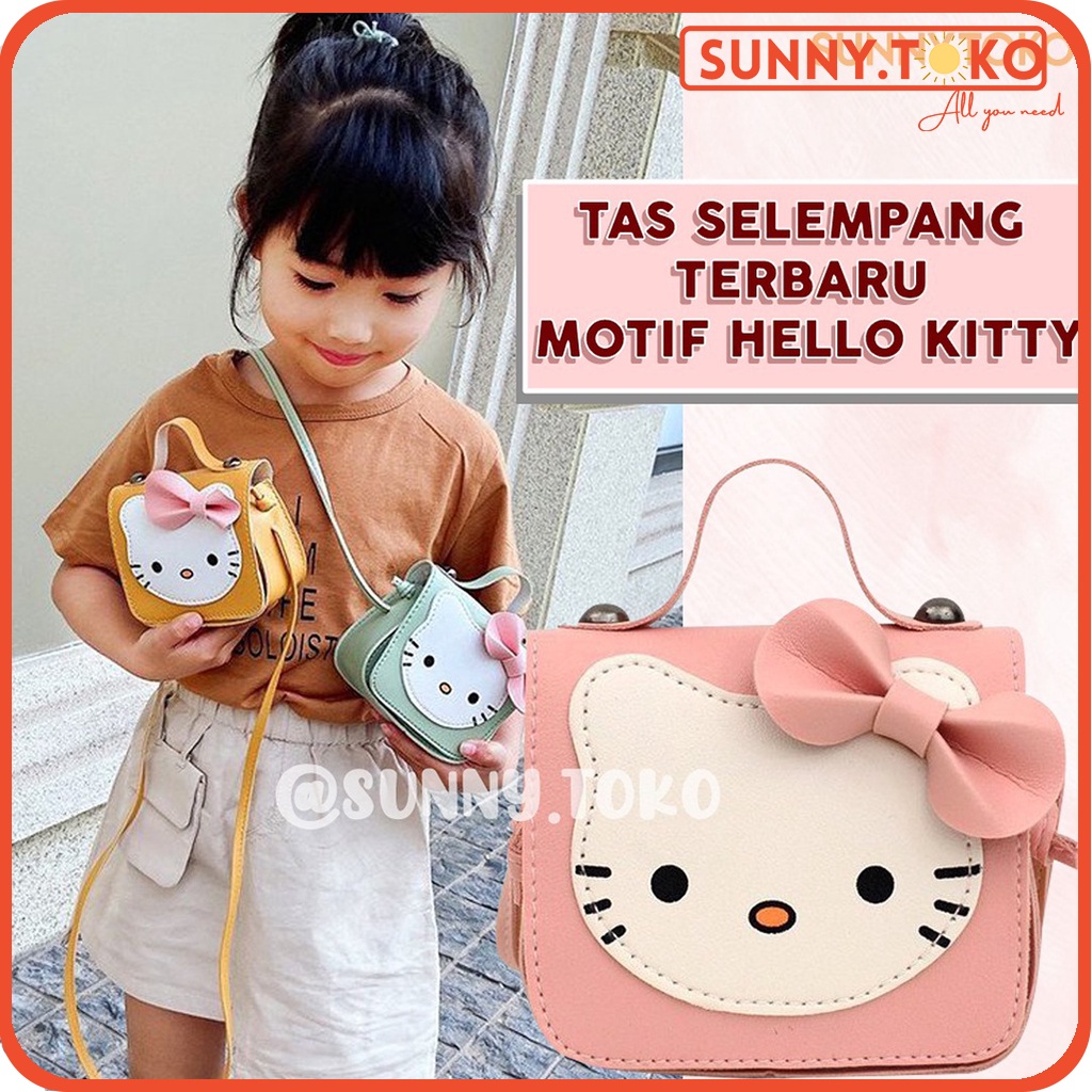 Jual Tas Mini Anak Hello Kitty Sling Bag Lucu Tas Anak Perempuan Sling ...