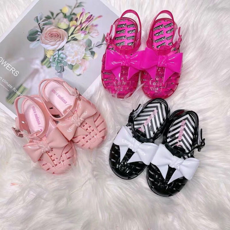 Jual MINI MELISSA ORI 1:1 with bownot Barbie ( size 22/23 - 30 ...
