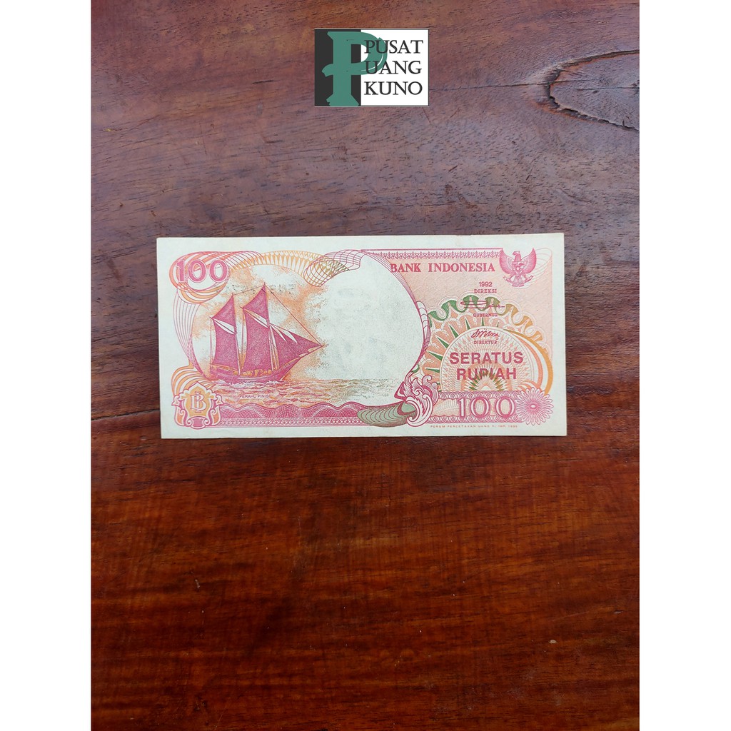 Jual Uang 100 Rupiah tahun 1992 Pinisi | Shopee Indonesia