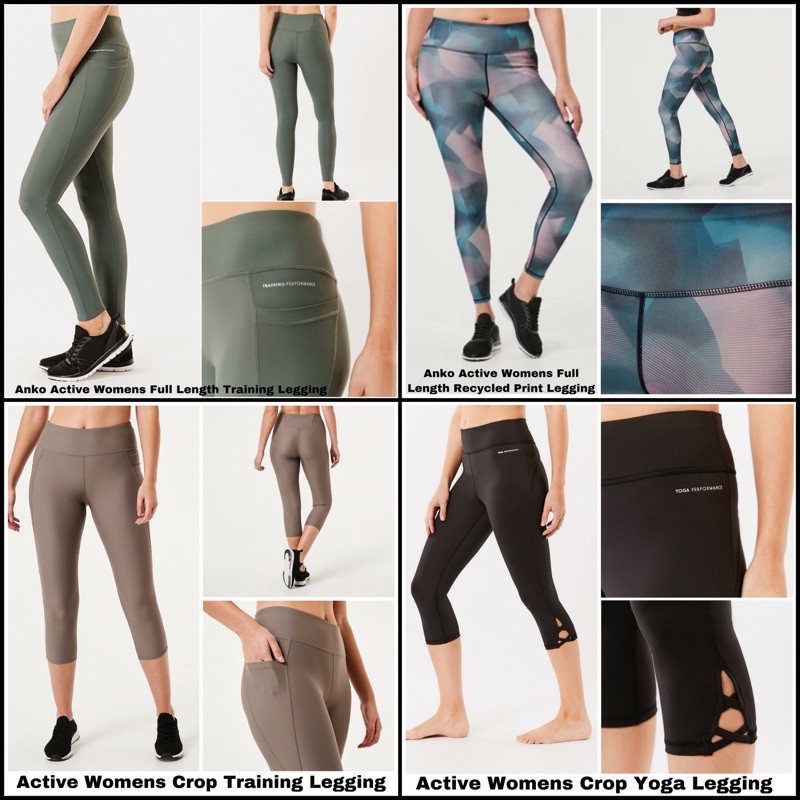 Jual 27-28/002 ANKO Active Womens Legging | Shopee Indonesia