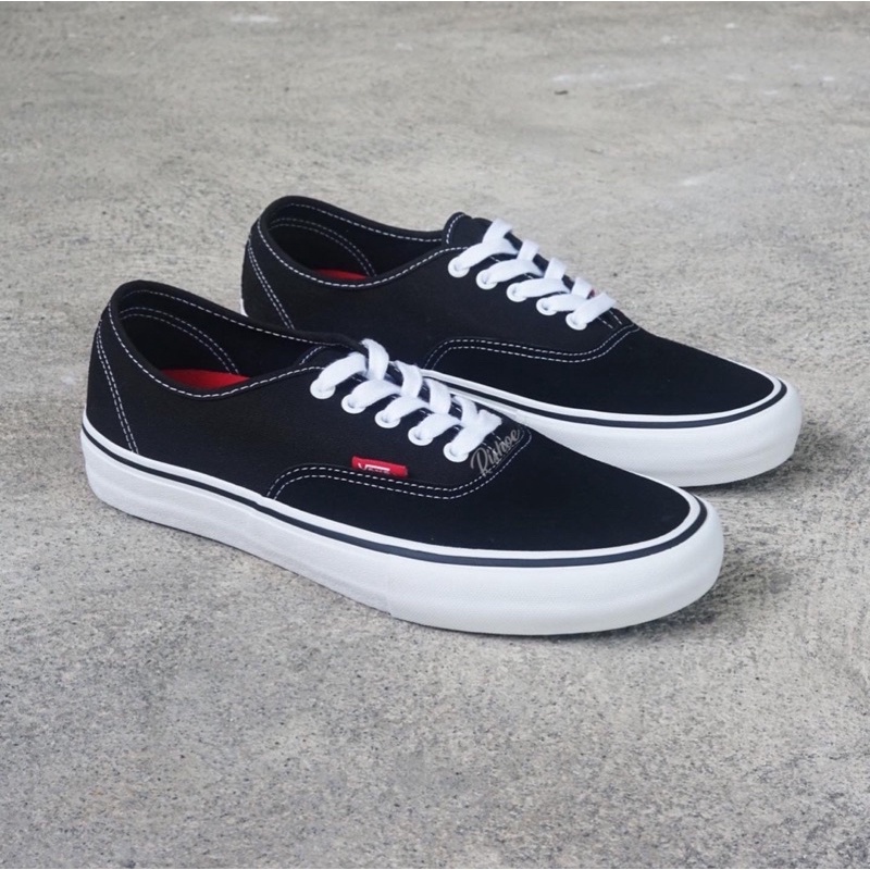 Jual Vans Authentic Pro Black White | Shopee Indonesia