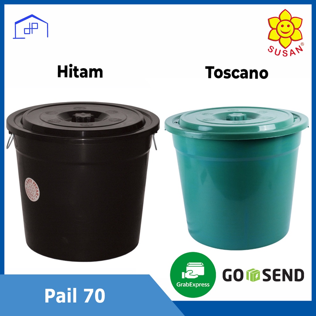 Jual TONG AIR 70L / BAK AIR / EMBER / TEMPAT SAMPAH BESAR / PAIL / BAK PLASTIK / PAIL 70 - SUSAN ...