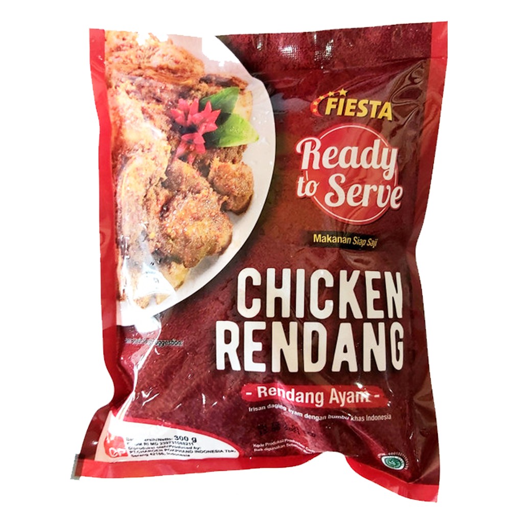 Jual Fiesta Ready To Serve Chicken Rendang [300 gr] Rendang Ayam ...