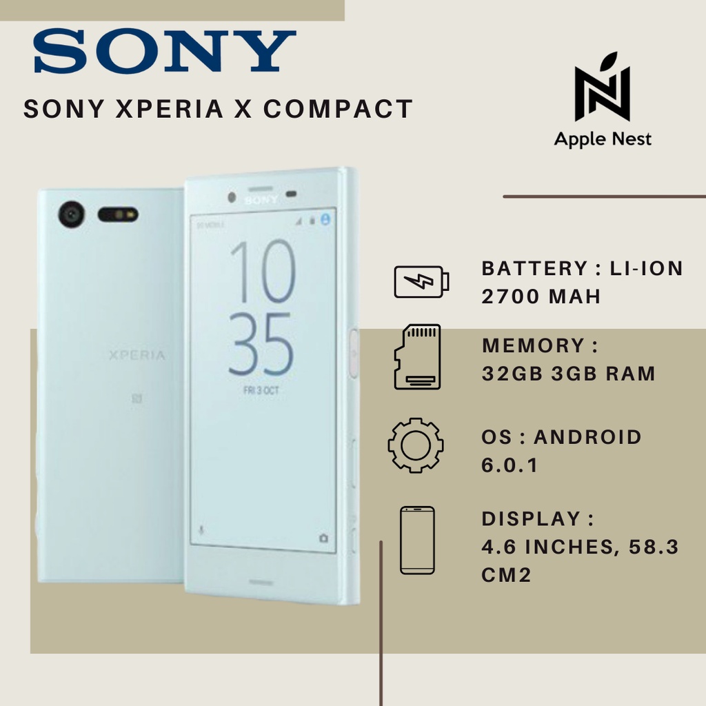 Jual Sony X Compact Second | Shopee Indonesia