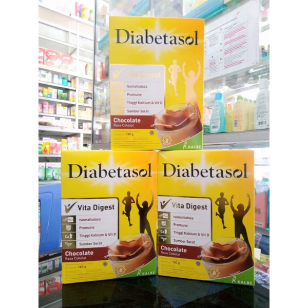 Jual SUSU DIABETASOL COKLAT 170 GR | Shopee Indonesia
