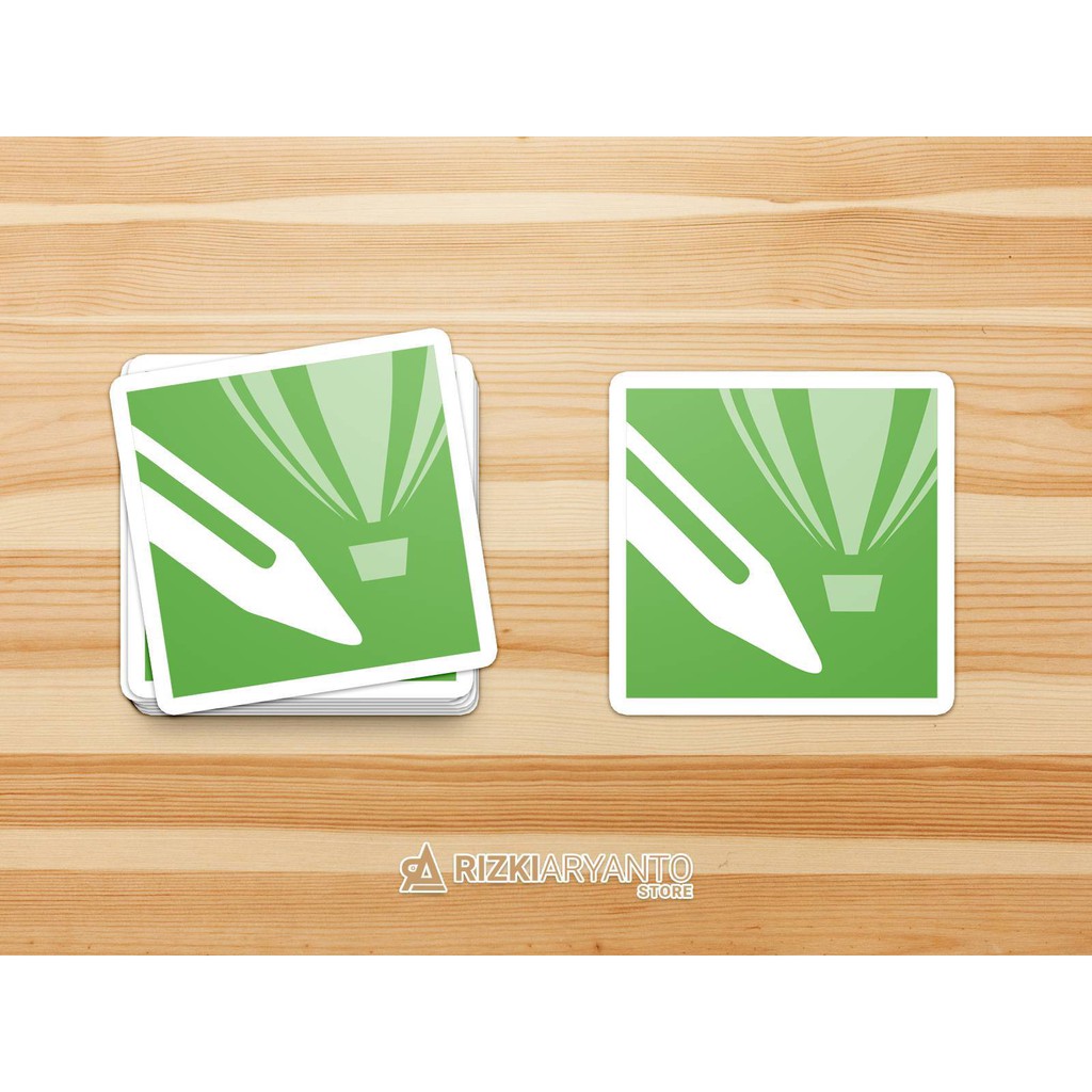 Jual Sticker - Stiker Logo CorelDRAW X7 Untuk PC Laptop HP Dll | Shopee ...