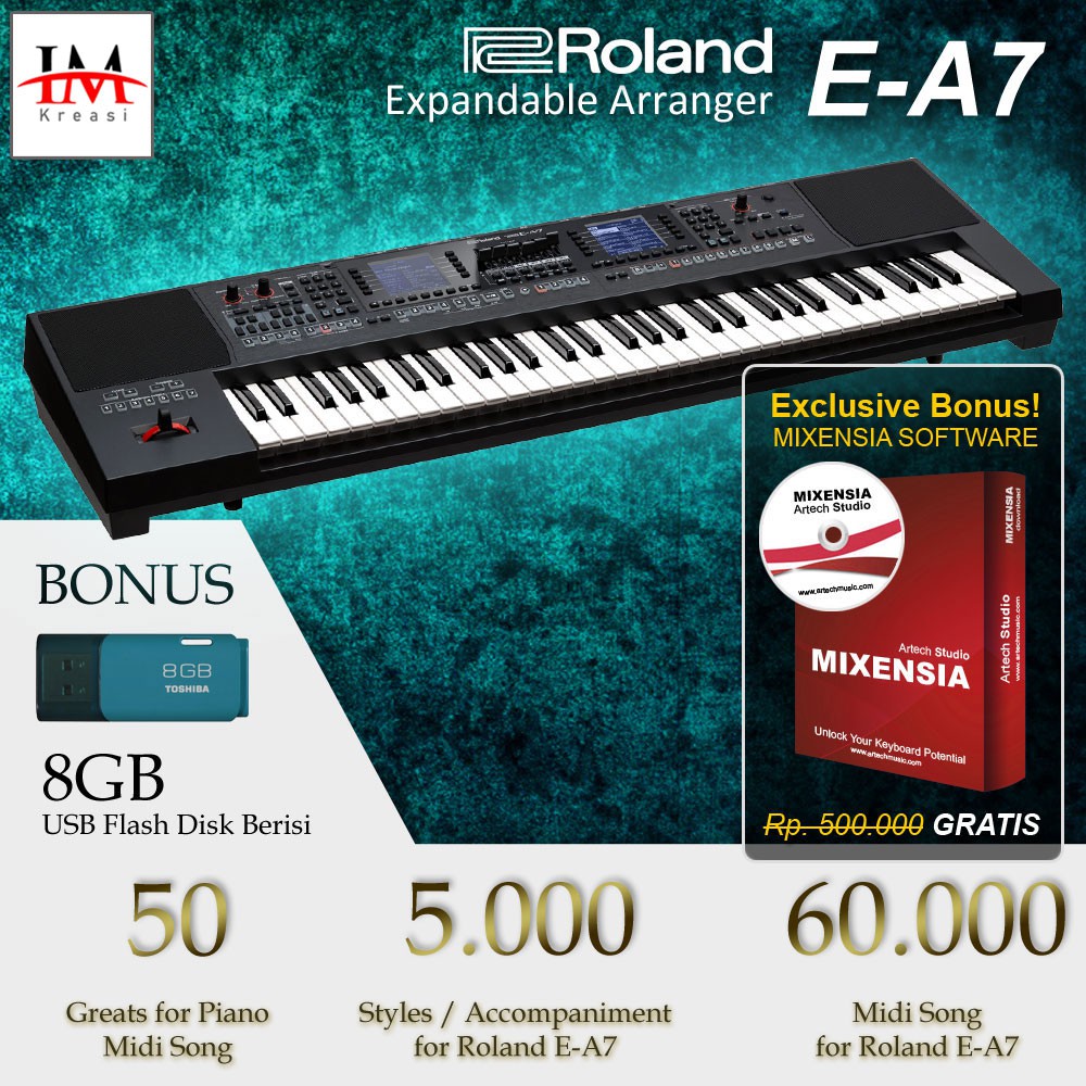 Jual Roland E-A7 / EA7 / EA-7 Expandable Arranger Keyboard | Shopee Indonesia