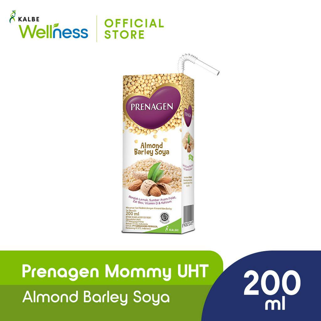 Jual Prenagen Mommy UHT Almond Barley Soya 185ml | Shopee Indonesia