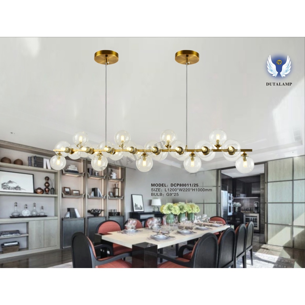 Jual Lampu Gantung Minimalis Dekorasi Ruang Makan/ Ruang Keluarga 80011 | Shopee Indonesia